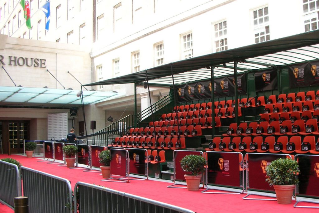 Grandstand Hire Service - suppliers of temporary portable seating